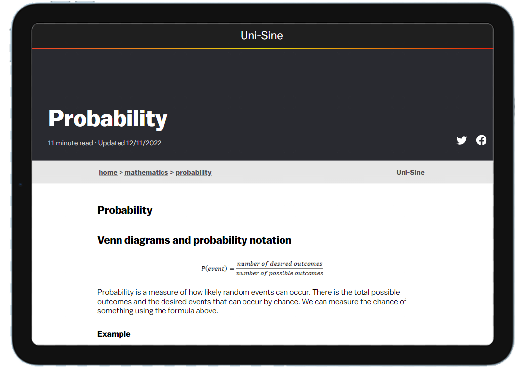 Uni-Sine: AI, Graph Calculators, Math and Comp Sci Courses