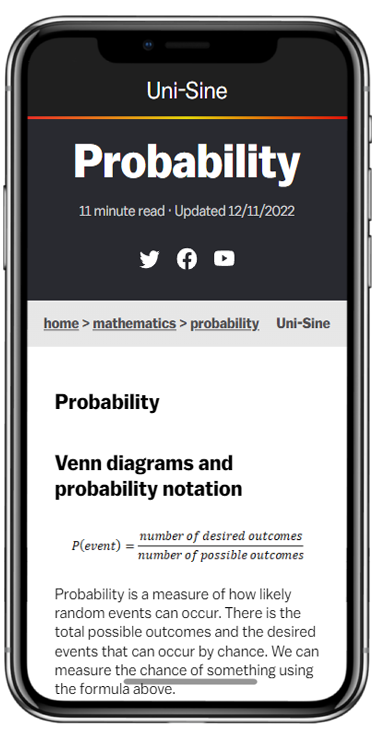 Uni-Sine: AI, Graph Calculators, Math and Comp Sci Courses